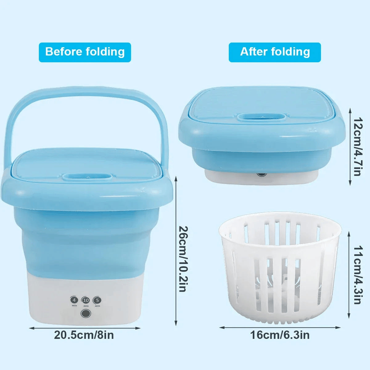 Mini Washing Machine – Galaxy Hub